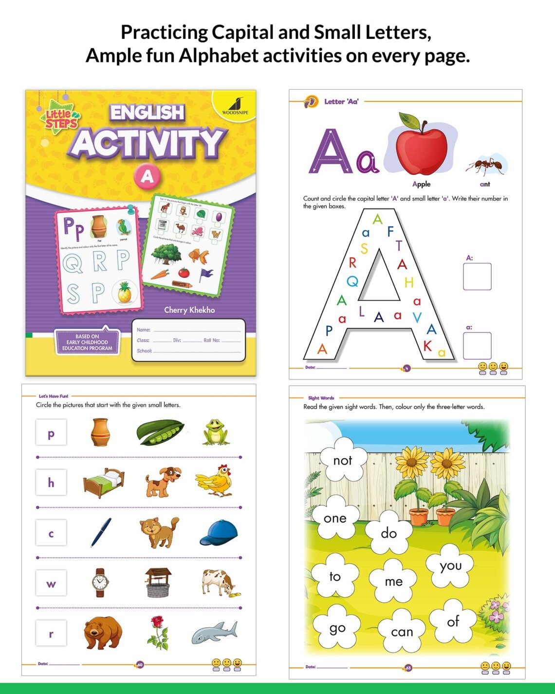 Practice Oriented Preschool Learning Packs for Homeschooling ...